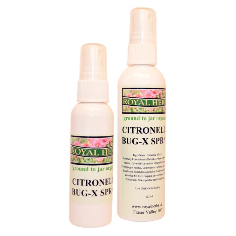 Citronella Bug-X Spray – Royal Herbs